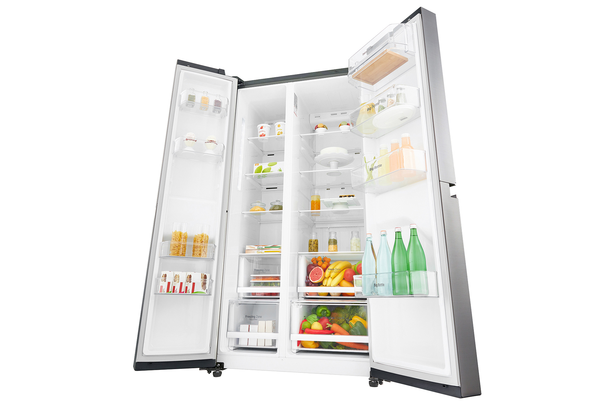 LG GSB760PZXZ side-by-side refrigerator